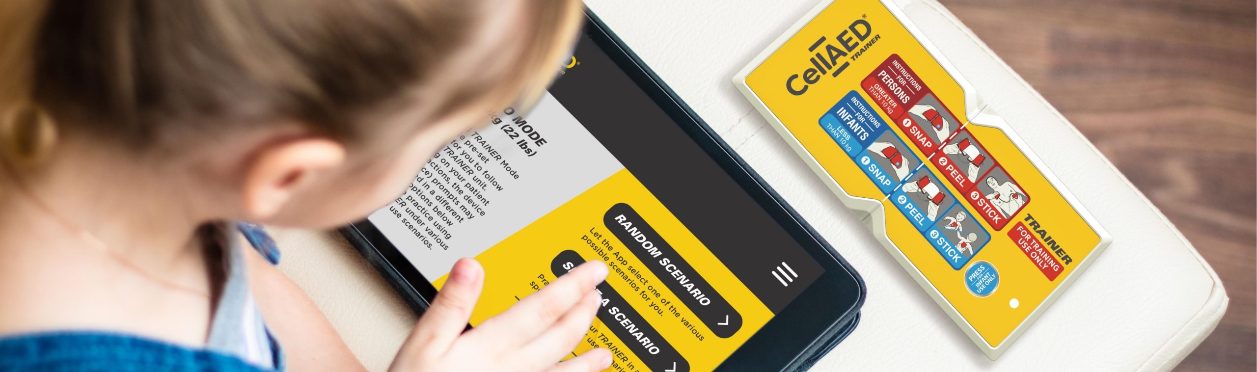 CellAED Trainer™ | Defibrillator Training | DefibsPlus AU