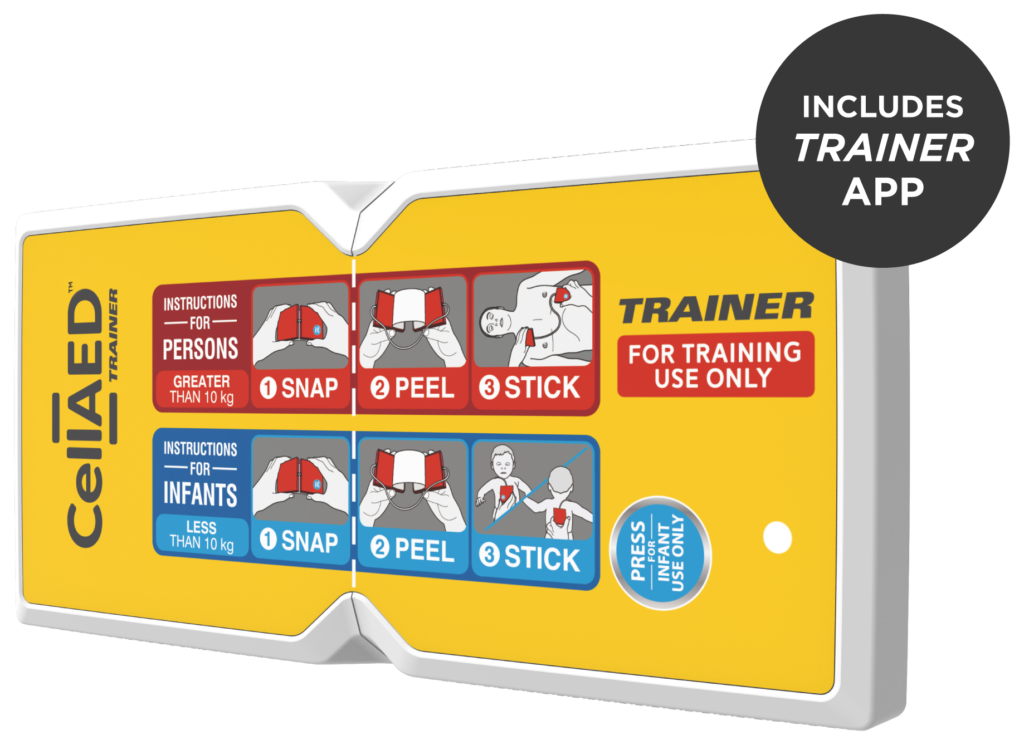 CellAED Trainer™ | Defibrillator Training | DefibsPlus AU