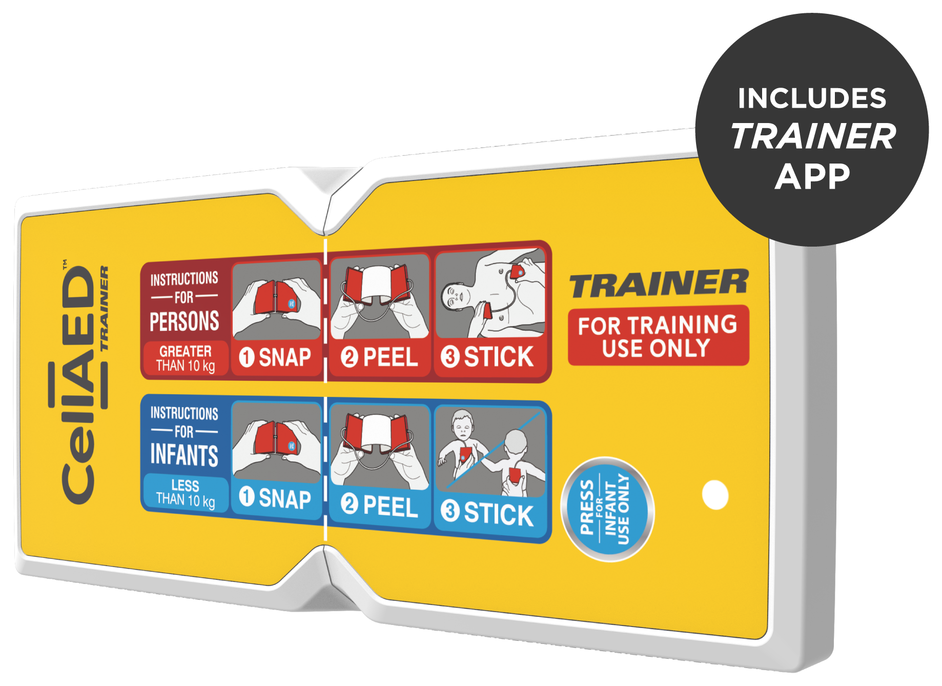 CellAED Trainer™ | Defibrillator Training | DefibsPlus AU